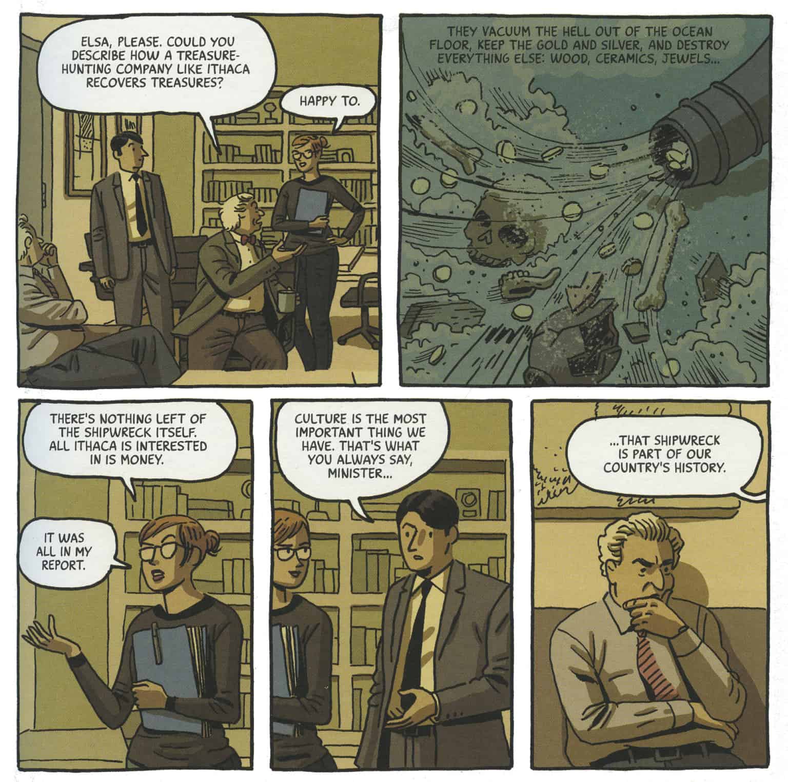 The Treasure of the Black Swan (Guillermo Corral ja Paco Roca ...