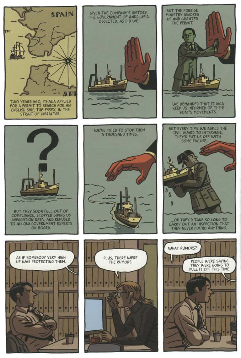 The Treasure of the Black Swan (Guillermo Corral ja Paco Roca ...